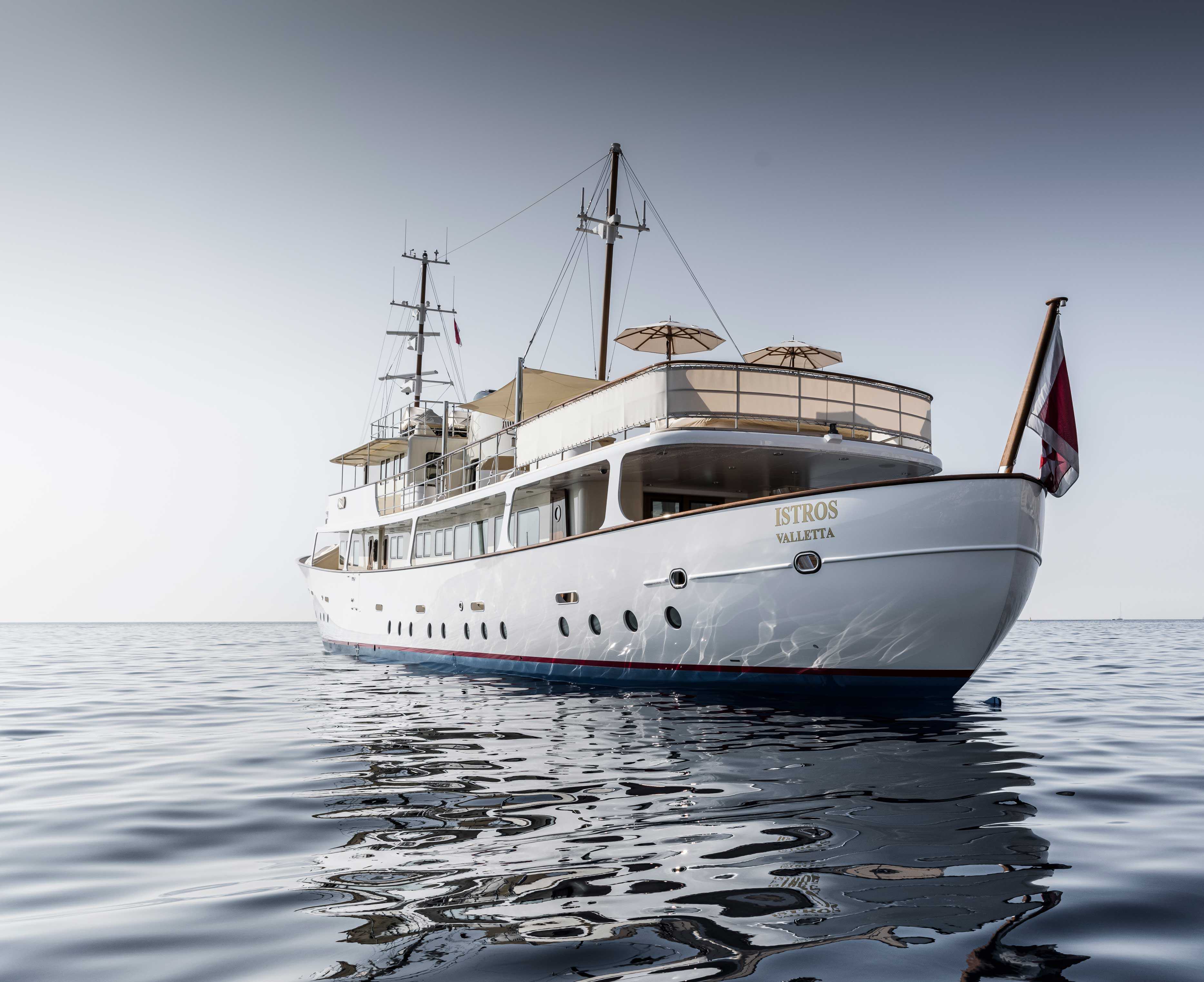 Yacht ISTROS, de Vries Lentsch Jr. | CHARTERWORLD Luxury Superyacht ...